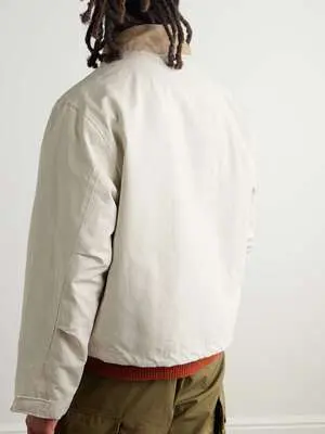 FRIZMWORKS Corduroy-trimmed Cotton-blend Jacket
