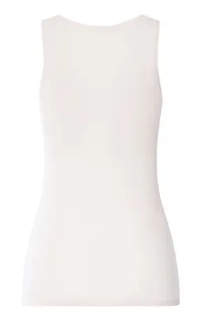 Hanro Ultralight Cotton Tank Top - Honeydew