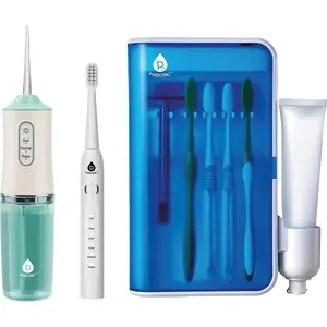 PURSONIC Oral Care Set Usb Sonic Toothbrush & Water Flosser - White