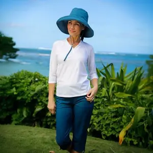 UV SKINZ Roll Up Sun Hat - Midnight