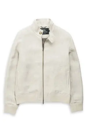 Rodd & Gunn Stavely Linen Bomber Jacket