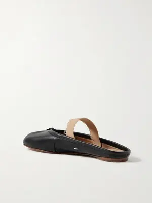 MAISON MARGIELA Tabi Leather Ballet Flats