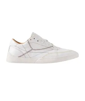 Gabriela Hearst Ohio Leather Sneakers - White