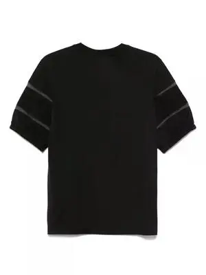 Moncler Logo-patch T-shirt - Black