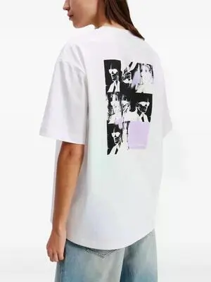 Karl Lagerfeld Repeated Graphic T-shirt