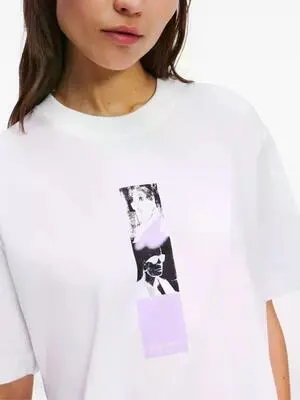 Karl Lagerfeld Repeated Graphic T-shirt