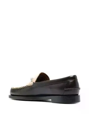 FORTE_FORTE X Sebago Crystal-embellished Loafers