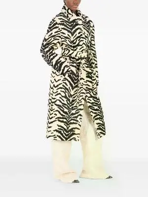 Roberto Cavalli Tiger-print Overcoat
