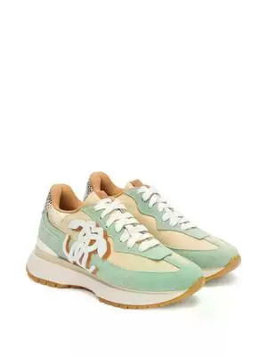 Roberto Cavalli Leather-panelled Sneakers
