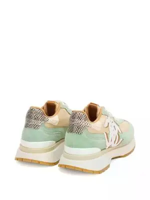 Roberto Cavalli Leather-panelled Sneakers