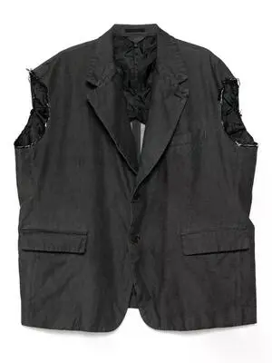BLACK COMME DES GARÇONS Denim Gilet