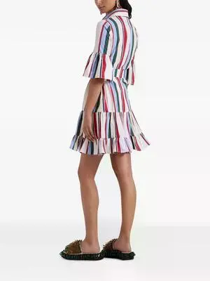 La DoubleJ Choux Shirt Dress - White