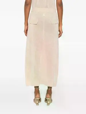 AKEP Lurex Maxi Skirt