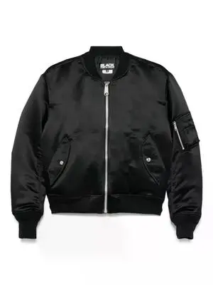 BLACK COMME DES GARÇONS Satin Bomber Jacket