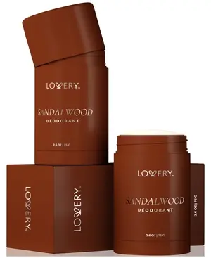 LOVERY Sandalwood Deodorant Stick