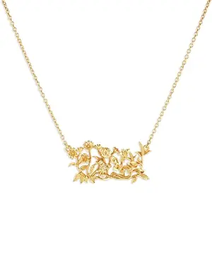 CAPUCINE DE WULF Meadow Cluster Necklace - Gold