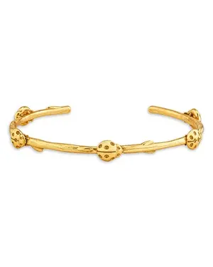 CAPUCINE DE WULF Meadow Ladybug Petite Cuff - Gold