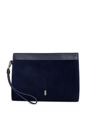 HOBBS LONDON Catherine Wristlet - Midnight Navy