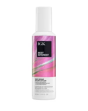 IGK Best Interest Deep Repair Air Dry Styler 5 Oz - No Color
