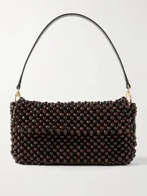 Staud Timmy Beaded Shoulder Bag