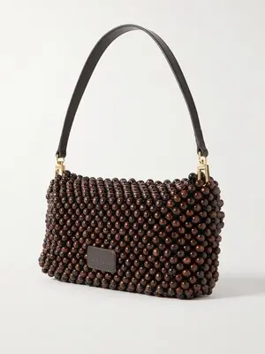 Staud Timmy Beaded Shoulder Bag
