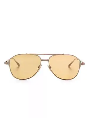 AKONI Helios Sunglasses - Gold