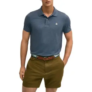Brooks Brothers Stretch Supima® Cotton Piqué Polo - Blue Heather