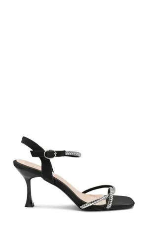 TOUCH UPS Sunny Ankle Strap Sandal - Black
