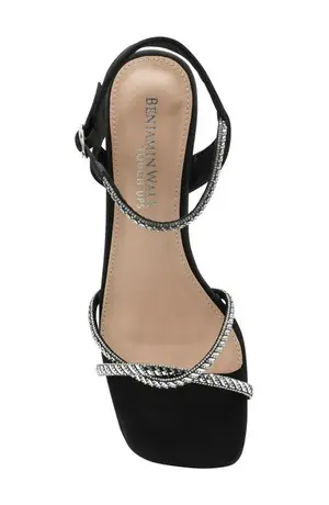 TOUCH UPS Sunny Ankle Strap Sandal - Black