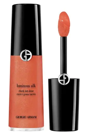 Giorgio Armani Luminous Silk Cheek Tint Shine Liquid Blush Sunlit Sienna