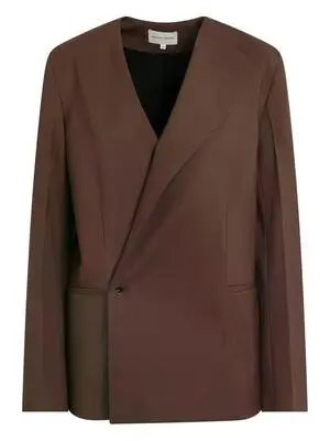 Loulou De Saison Stretch-wool Blazer