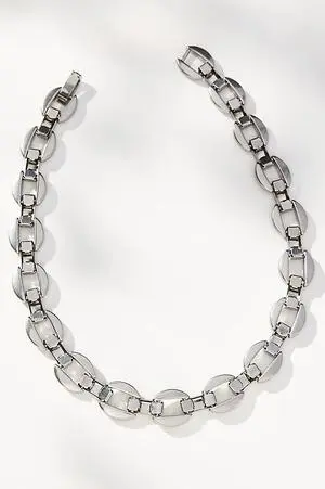 Anthropologie Chunky Pop Tab Necklace
