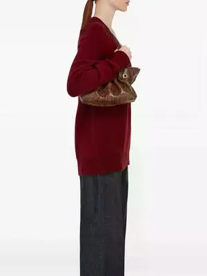FERRAGAMO Small Shoulder Bag - Brown