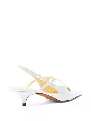 Proenza Schouler Slash Sandals - White
