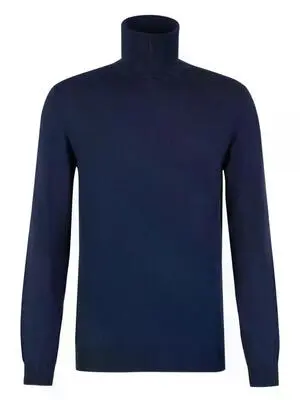 ZANONE Knitted Jumper - Blue