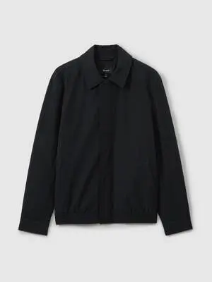 REISS Cologne Elasticated Harrington Jacket