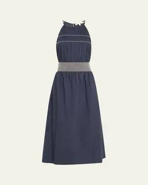 Ramy Brook Melanie Cotton Midi Dress