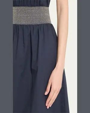Ramy Brook Melanie Cotton Midi Dress