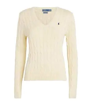 Polo Ralph Lauren Pima Cotton Kimberly Sweater - Ivory