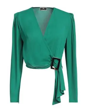 Elisabetta Franchi Zip Up Blouses