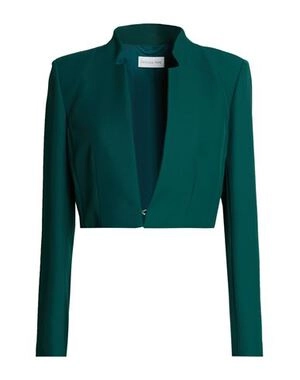 Patrizia Pepe Polyester And Elastane Blazer - Green
