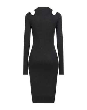 Versace Midi Bodycon Dress - Black