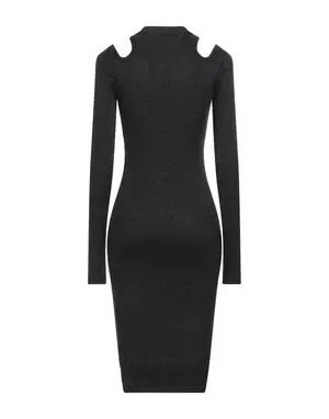 Versace Midi Bodycon Dress - Black
