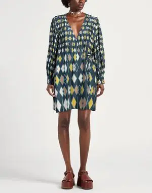 OTTOD'AME Mini Wrap Dress