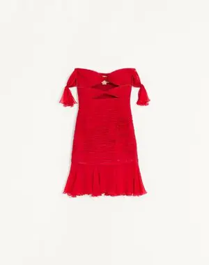 Valentino Garavani Chiffon Mini Dress - Paris