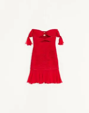 Valentino Garavani Chiffon Draped Dress - Paris
