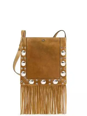 Valentino Garavani Nellcôte Shoulder Bag - Brown
