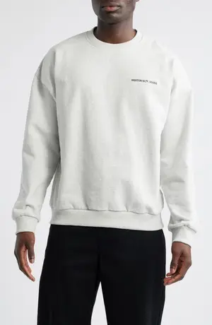 Brixton Logo Embroidered Cotton Sweatshirt