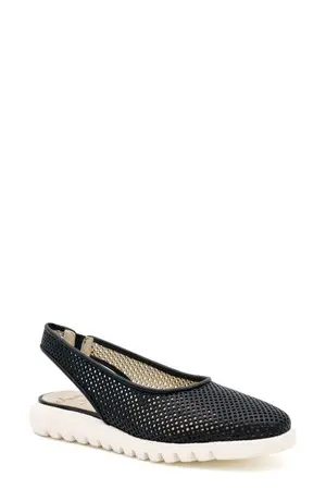 AMALFI BY RANGONI Egregio Slingback Sneaker - Black Vapor