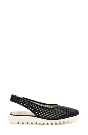 AMALFI BY RANGONI Egregio Slingback Sneaker - Black Vapor